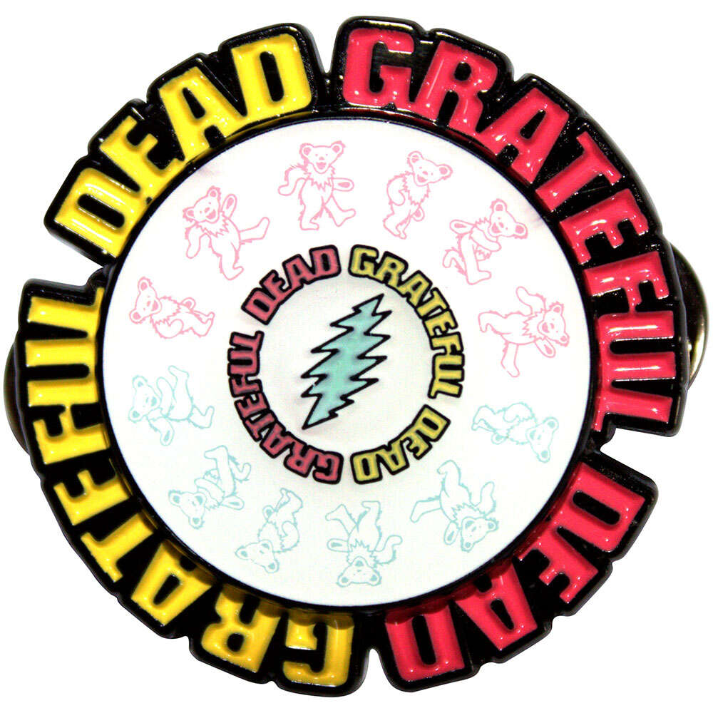 Grateful Dead Pin Badge: Spinning Emblem by Grateful Dead (GRATEPIN17)