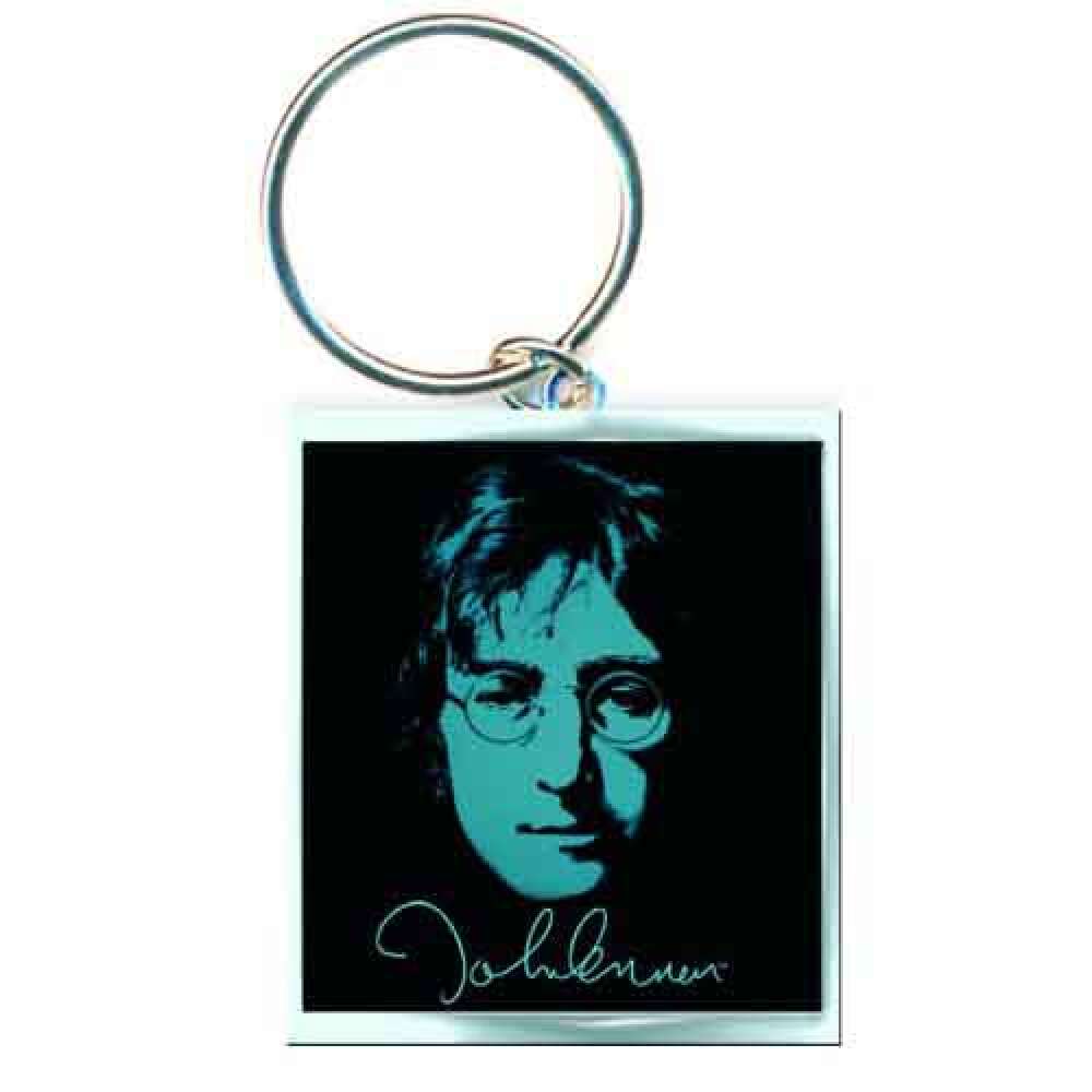 John Lennon Keychain: Photo Print by John Lennon (JLMYSKEY06)
