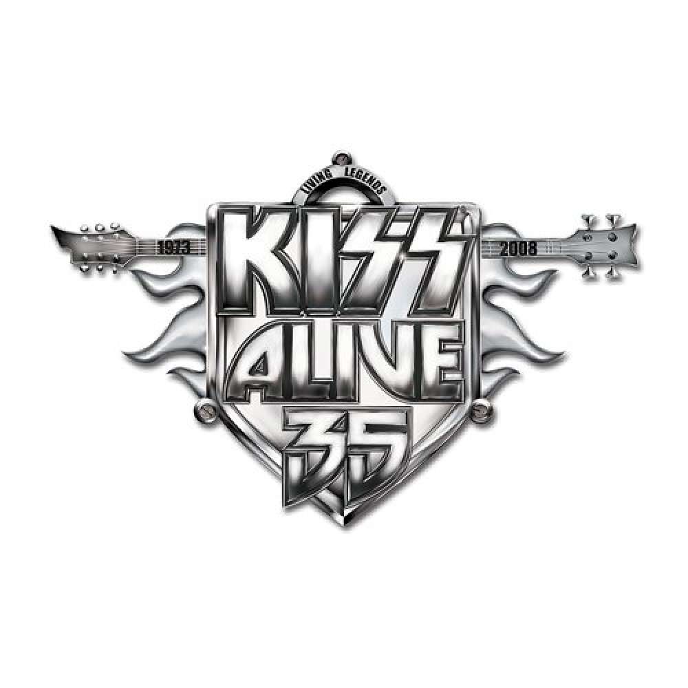 KISS Pin Badge: Alive 35 Tour by KISS (KISSPIN07)
