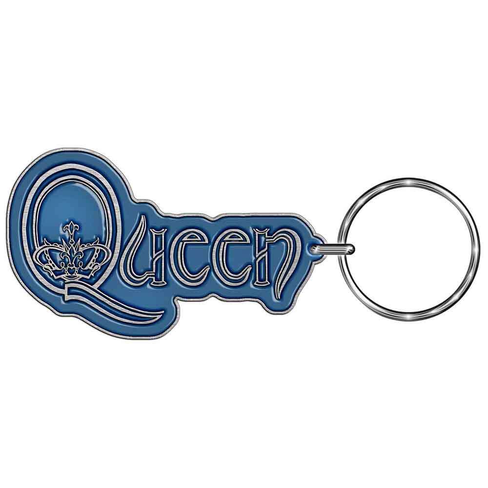 Queen Keychain: Logo (Die-Cast Relief) by Queen (KR146)