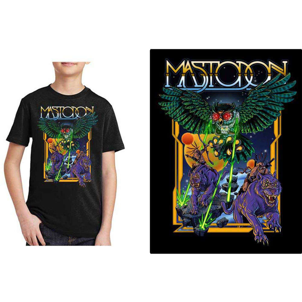 Mastodon Kids T-Shirt: Space Owl by Mastodon