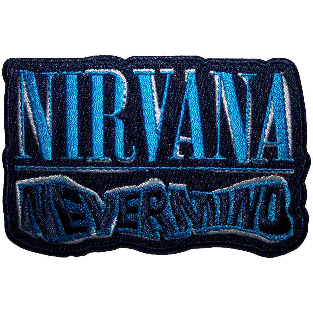 Nirvana Standard Patch: Nevermind Wavy Cut-Out by Nirvana (NIRVPAT20)