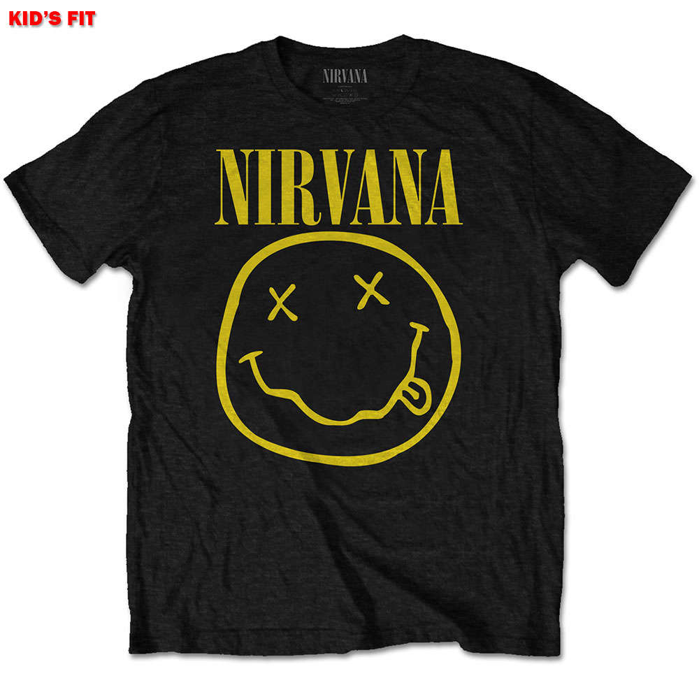 Nirvana Kids T-Shirt: Yellow Smiley by Nirvana