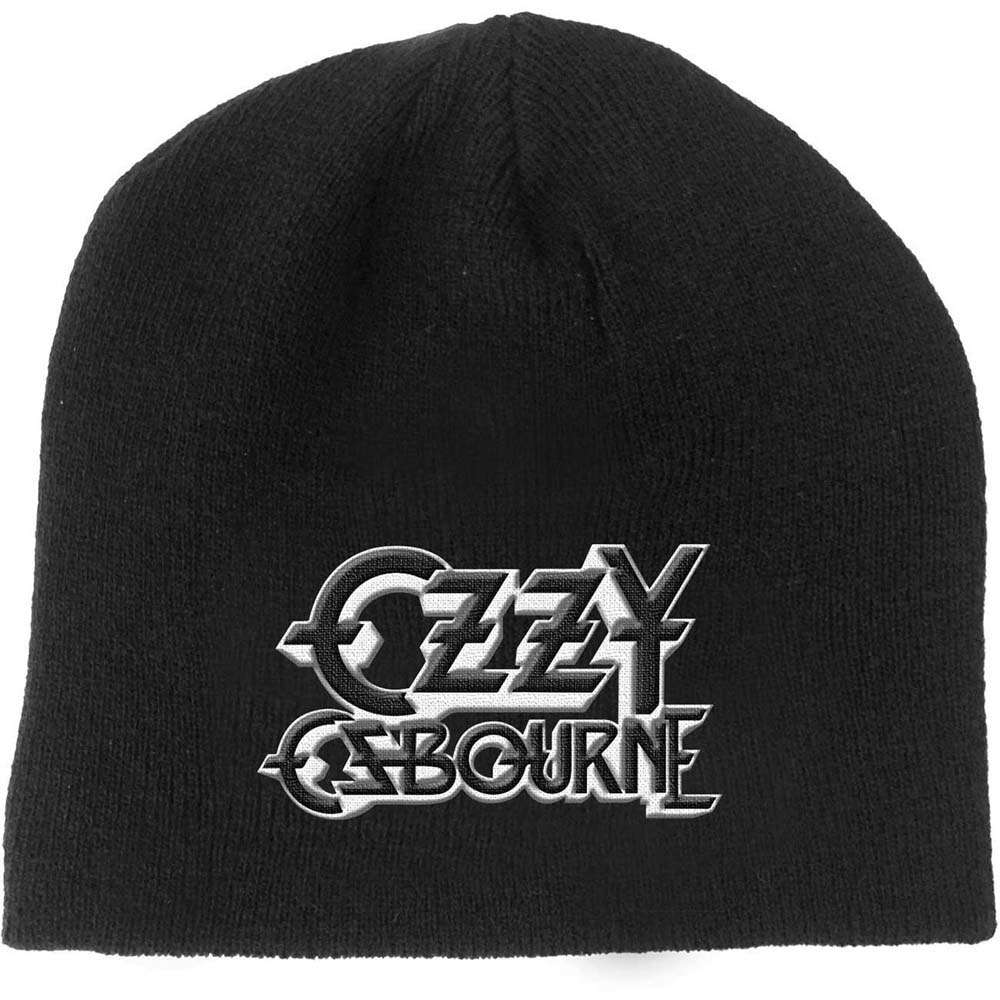 Ozzy Osbourne Unisex Beanie Hat: Logo by Ozzy Osbourne (OZZBEAN02B)