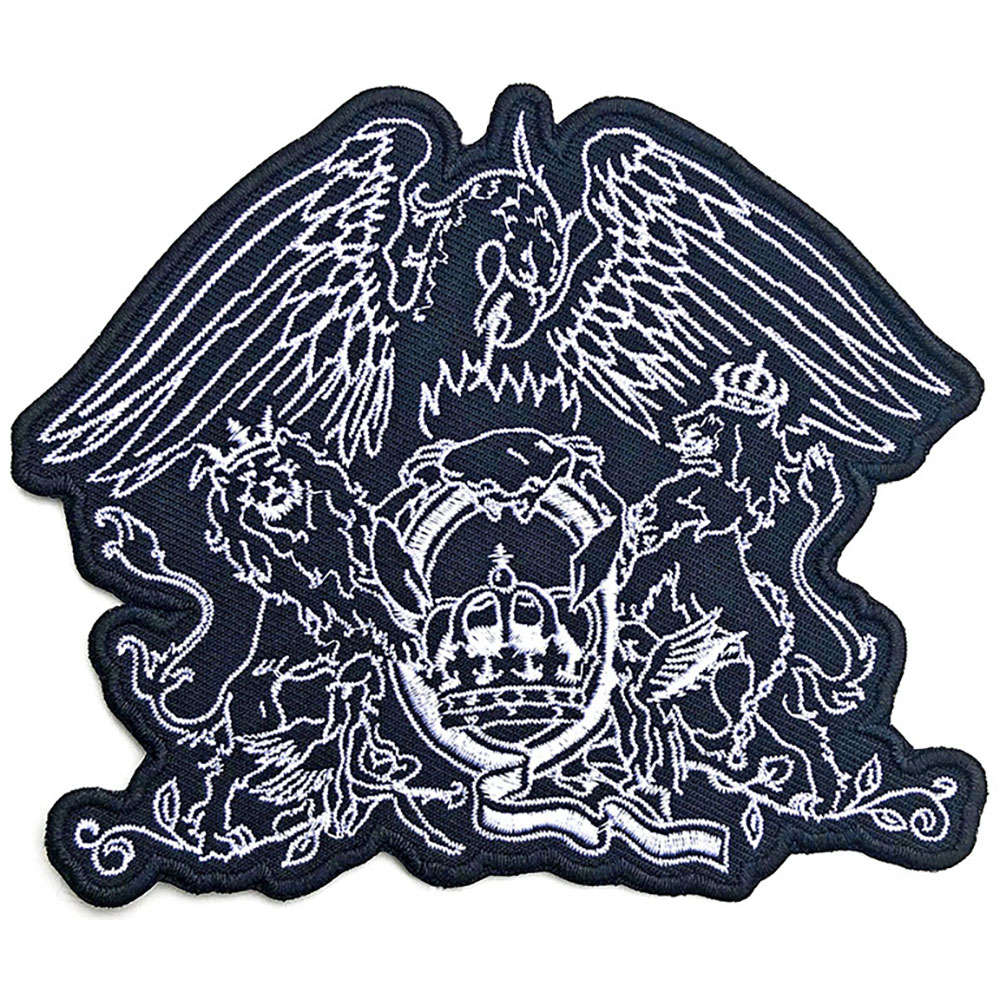 Queen Standard Patch: Cut-Out Crest by Queen (QUPAT03)