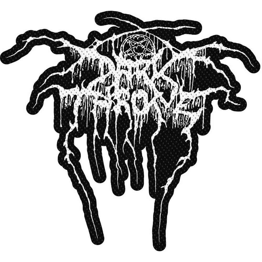 Darkthrone Standard Woven Patch: Logo Cut Out by Darkthrone (SP3223)
