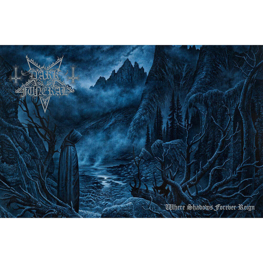 Dark Funeral Textile Poster: Where Shadows Forever Reign by Dark ...
