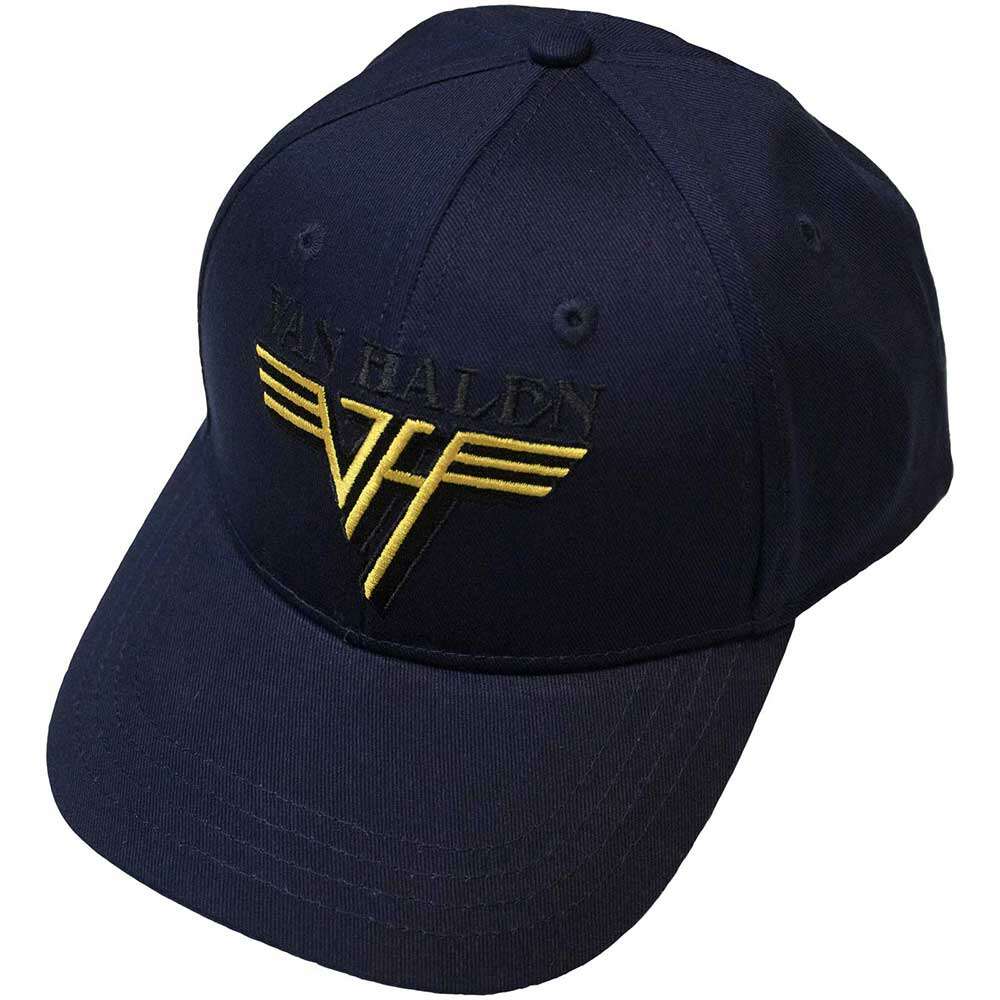 Van Halen Unisex Baseball Cap: Text & Yellow Logo by Van Halen (VHCAP02N)