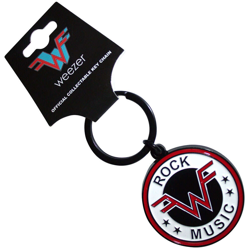 Weezer Keychain: Rock Music Emblem by Weezer (WEEZKEY01)