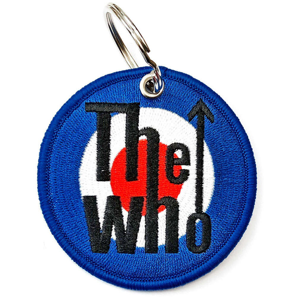 The Who Patch Keychain: Target Logo (Double Sided) by The Who (WHOPATKEY05)