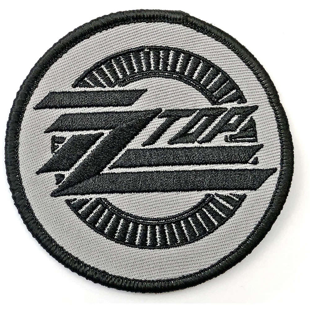 ZZ Top Standard Patch: Circle Logo by ZZ Top (ZZPAT01)